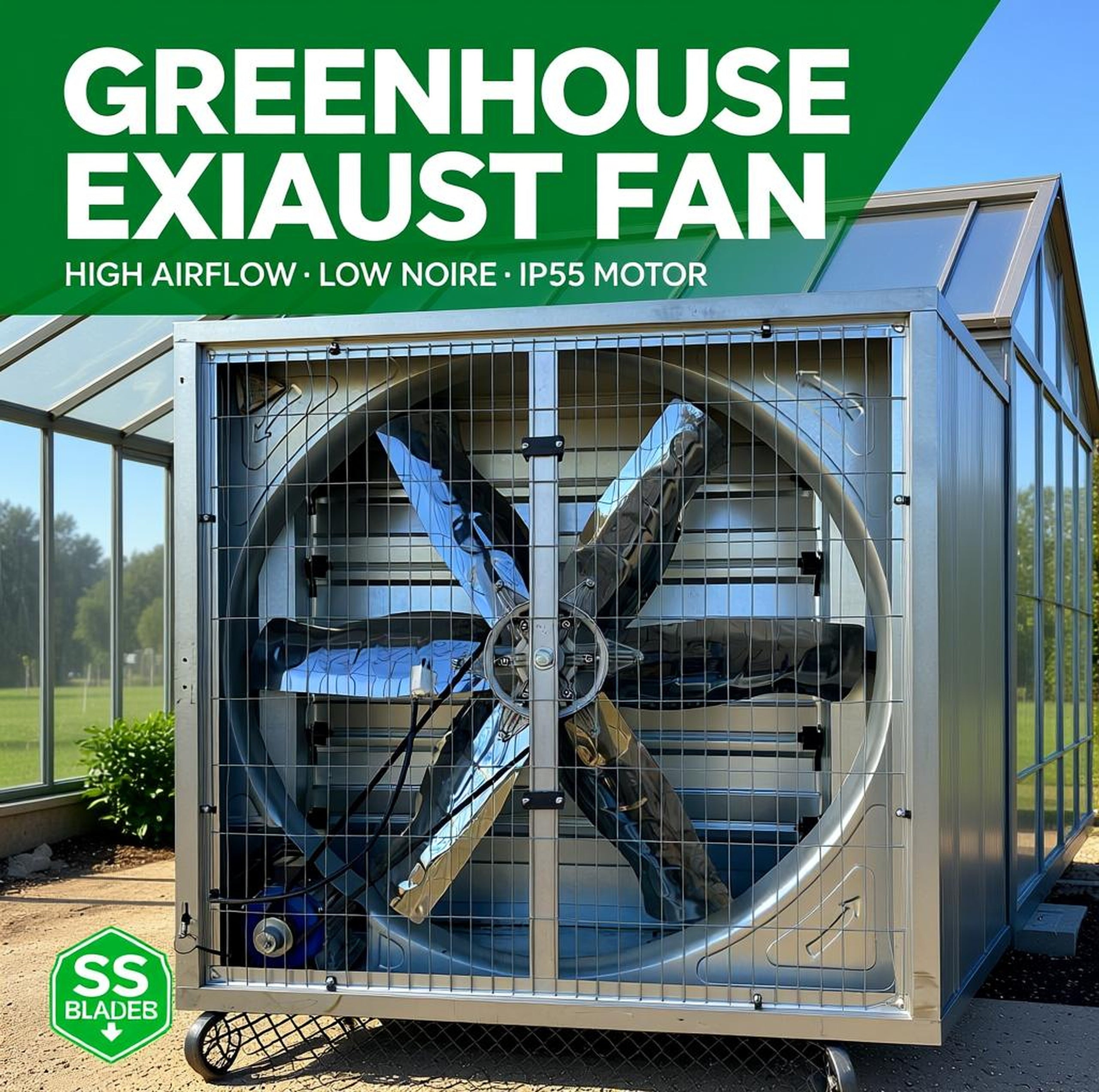 Exhaust Fan For Industries and Green House – RADONGROW Pvt Ltd